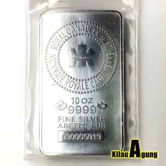 Perak Batangan Pamp 1 Kilo Made in Suisse - Kilau Agung
