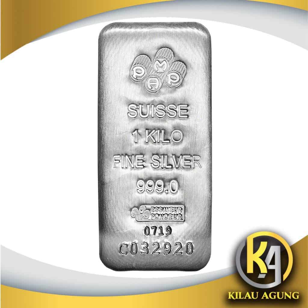 Perak Batangan Royal Canadian Silver Bar - Kilau Agung